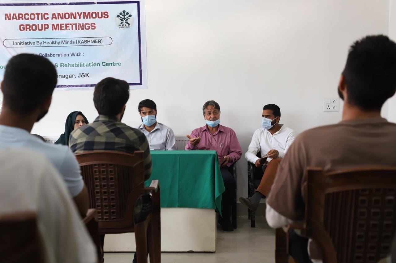 Launch of Group Therapy on Model of Narcotics Anonymous Program in ...